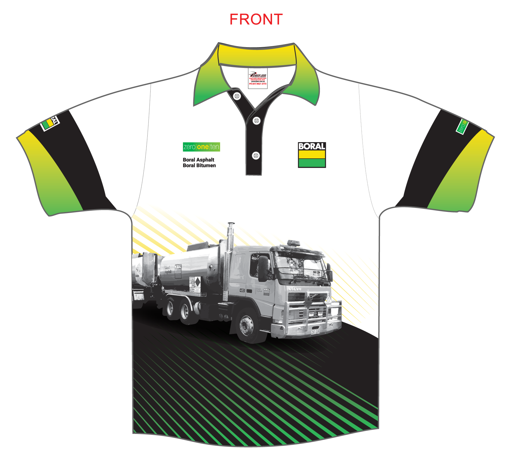 Boral Polo Shirts - Power Jam
